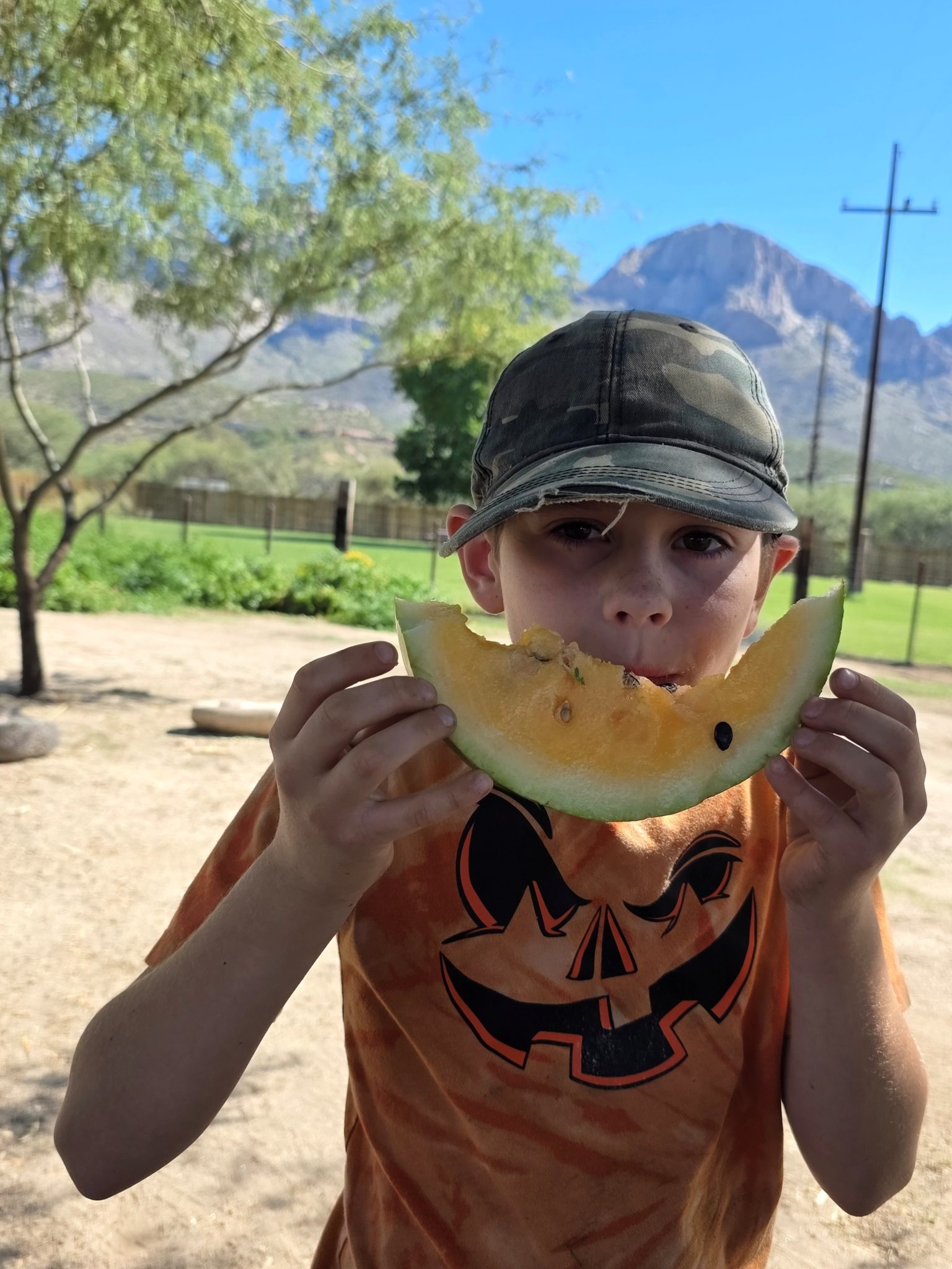 School Field Trip with Paul Canez_Boy Eating Melon_October 2025 - Oro ...