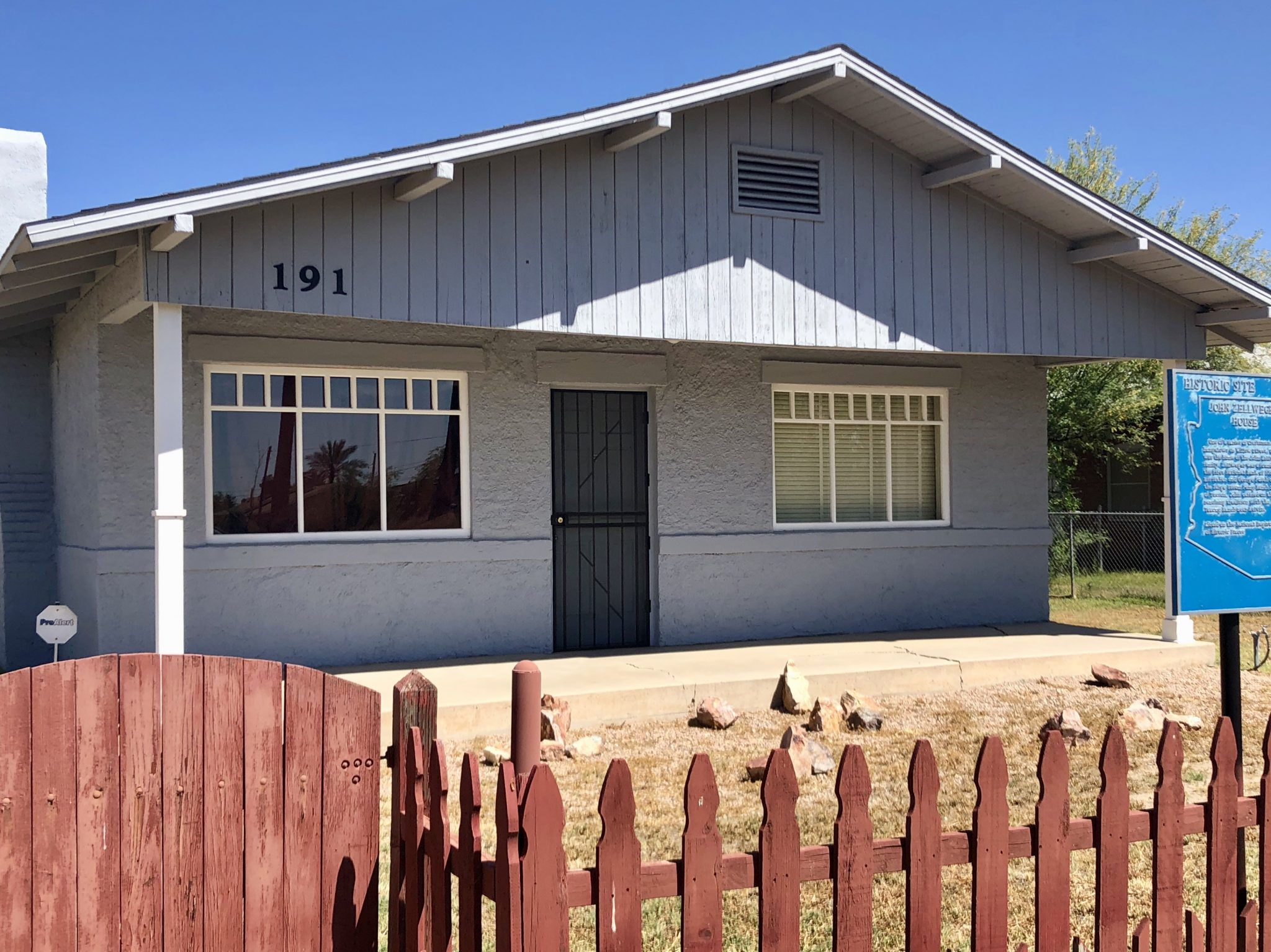 Historic Site John Zellweger House Florence Arizona - Oro Valley ...