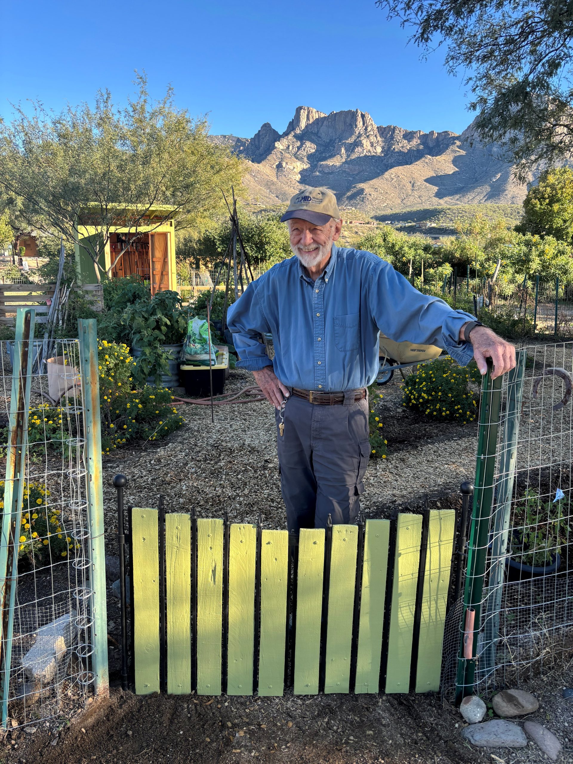 Refurbished Gate at Heritage Garden with Denzil Walker November 2025 ...